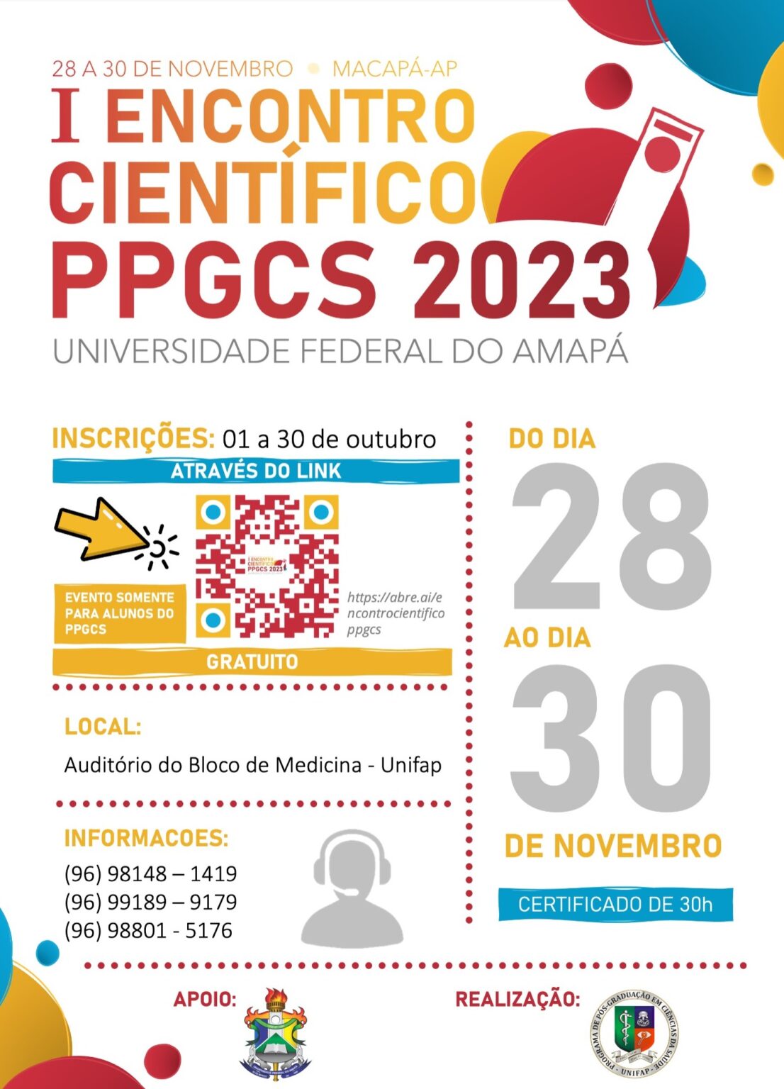 PPGCS – Programa de Pós-Graduação em Ciências da Saúde